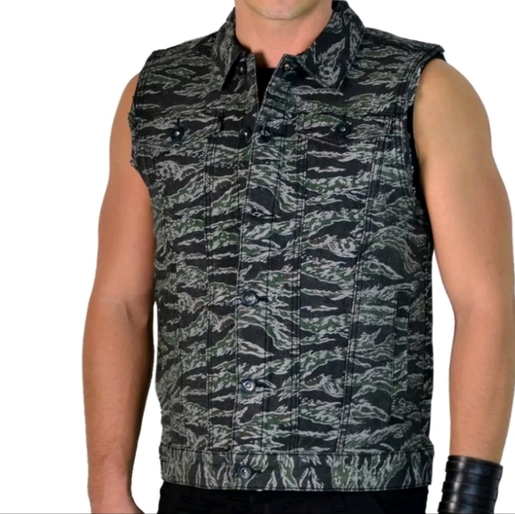 Kill City | Jackets & Coats | Kill City Lip Service Army Military Biker ...